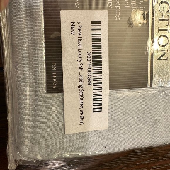 DANJOR | Bedding | Danjor Linens Platinum 80 6 Pc Luxury Hotel Linen Set Ice Blue | Poshmark